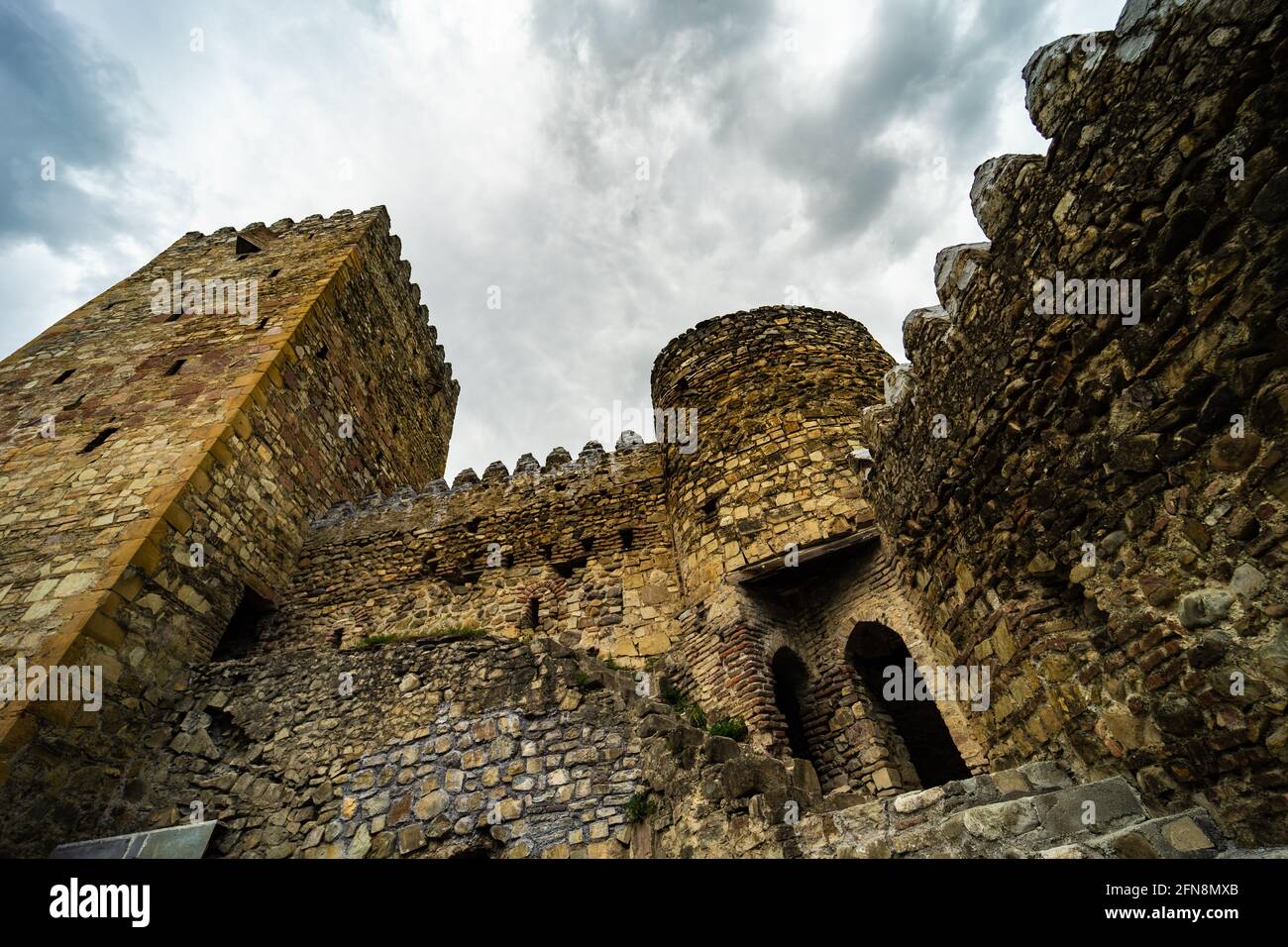 One of the most famous travel sightseeing or landmark of Georgia -ruins ...