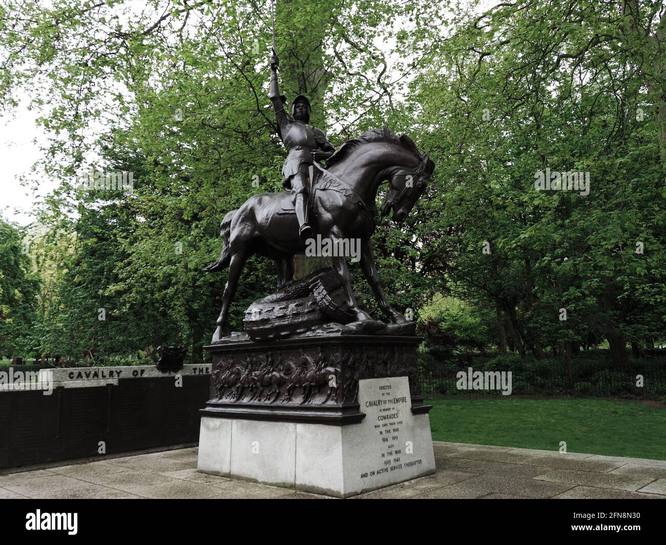 Cavalry Memorial, Hyde Park Stock Photo - Alamy