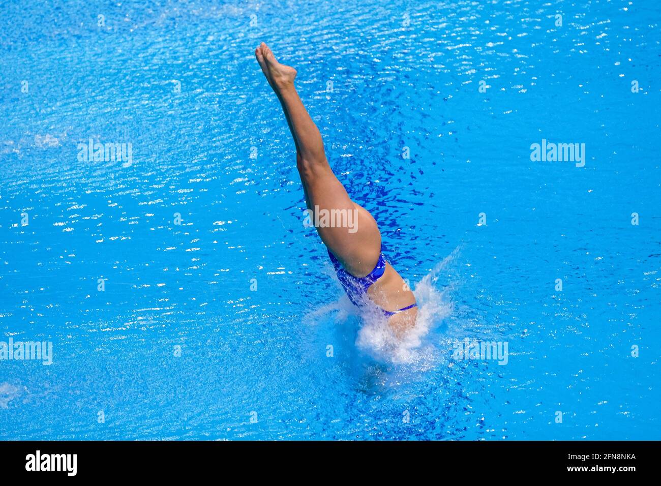 BUDAPEST, HUNGARY - MAY 15: Emma Gullstrand of Sweden competing in the ...
