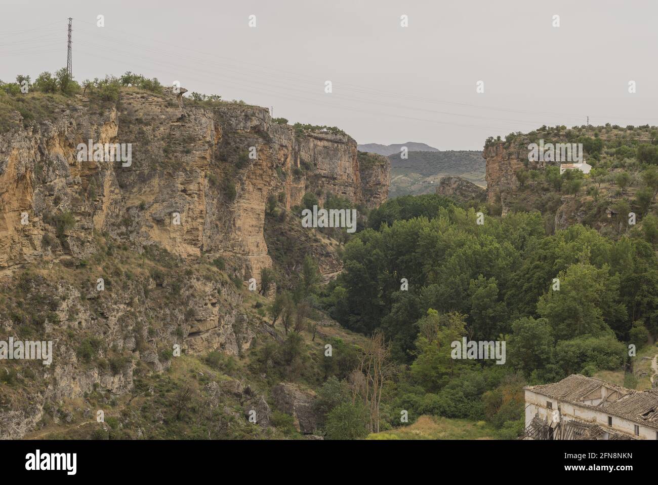 Nature of Alhama de Granada in Andalucia, Spain Stock Photo - Alamy