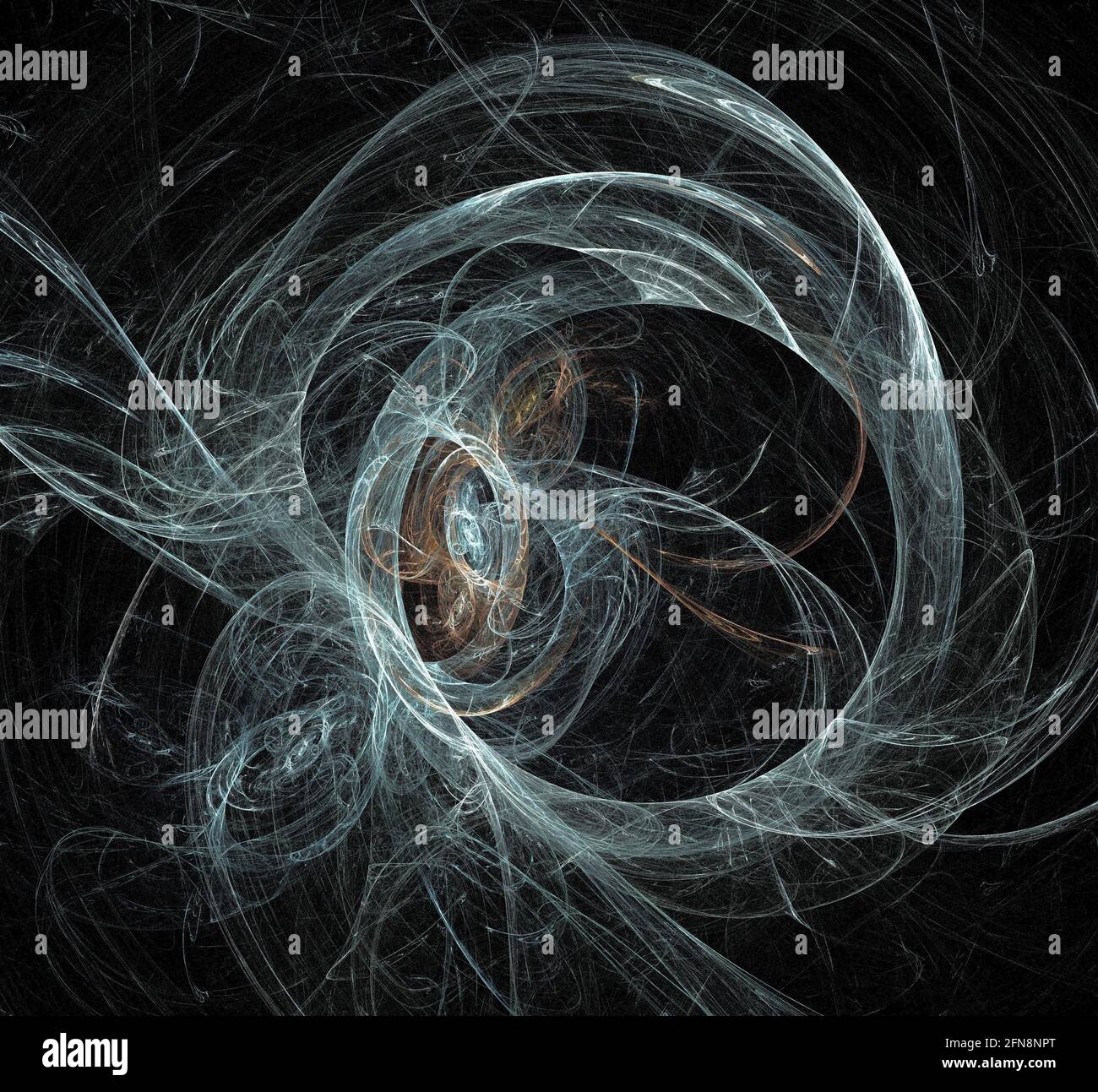 image of one Illustration of digital fractal Stock Photo - Alamy