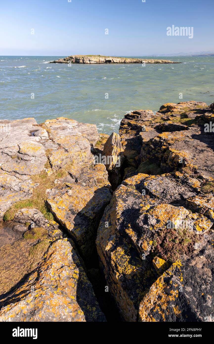 Moelfre island hi-res stock photography and images - Alamy