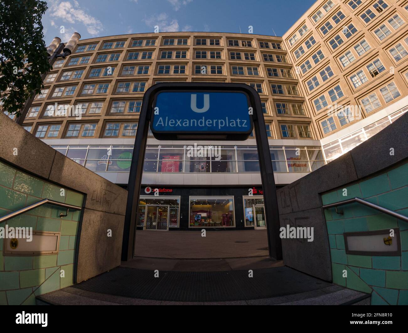 Exit sign berlin hi-res stock photography and images - Alamy