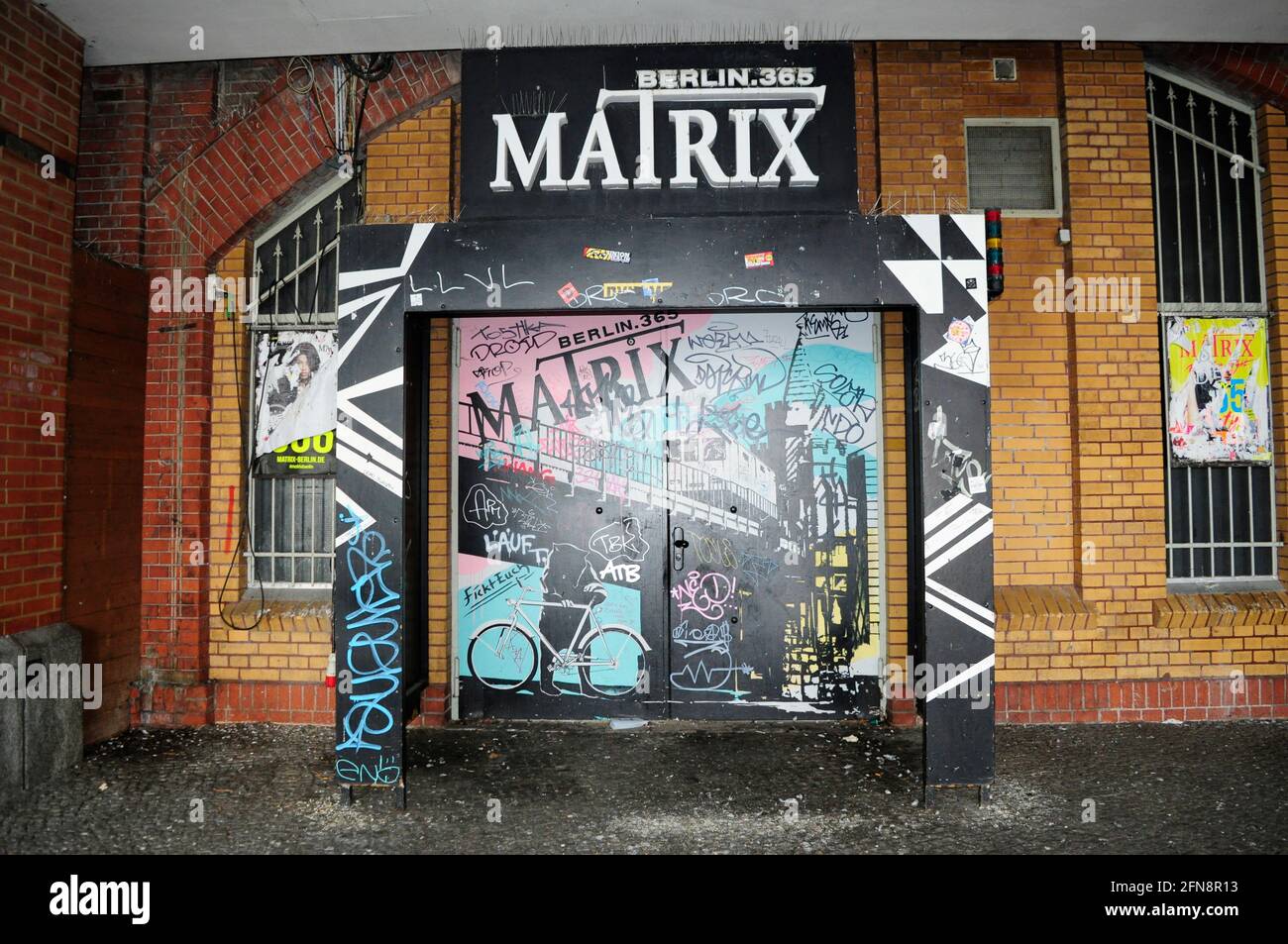 Matrix Club / Drehort von „Berlin Tag und Nacht“ in Berlin am 14.5.2021 ...