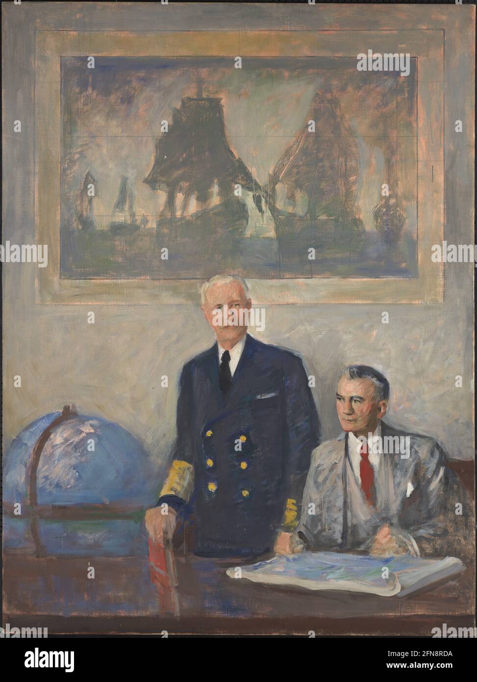 The High Command - Right Panel, 1947-1949 Stock Photo - Alamy