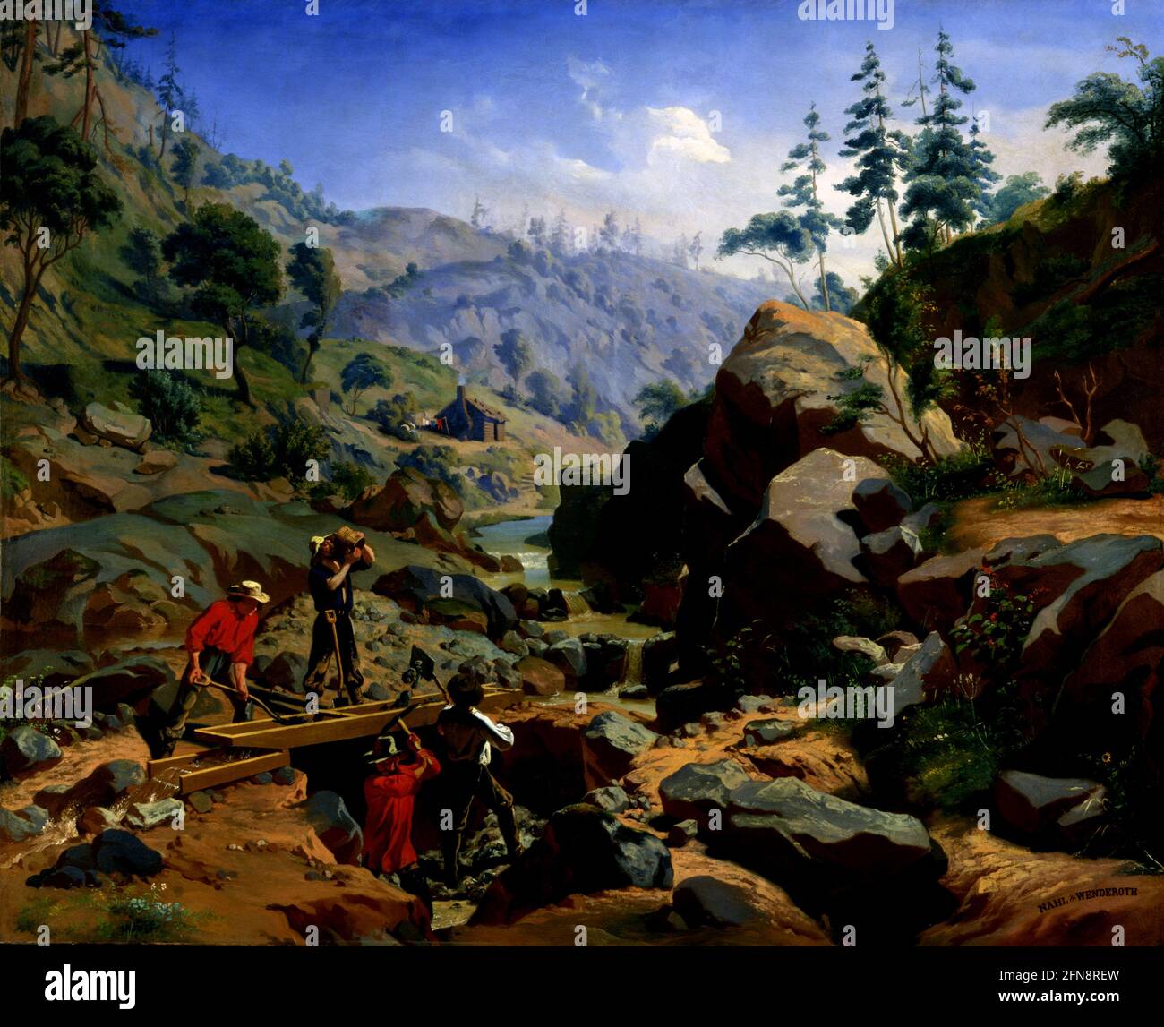 Gold miner 1851 hi-res stock photography and images - Alamy