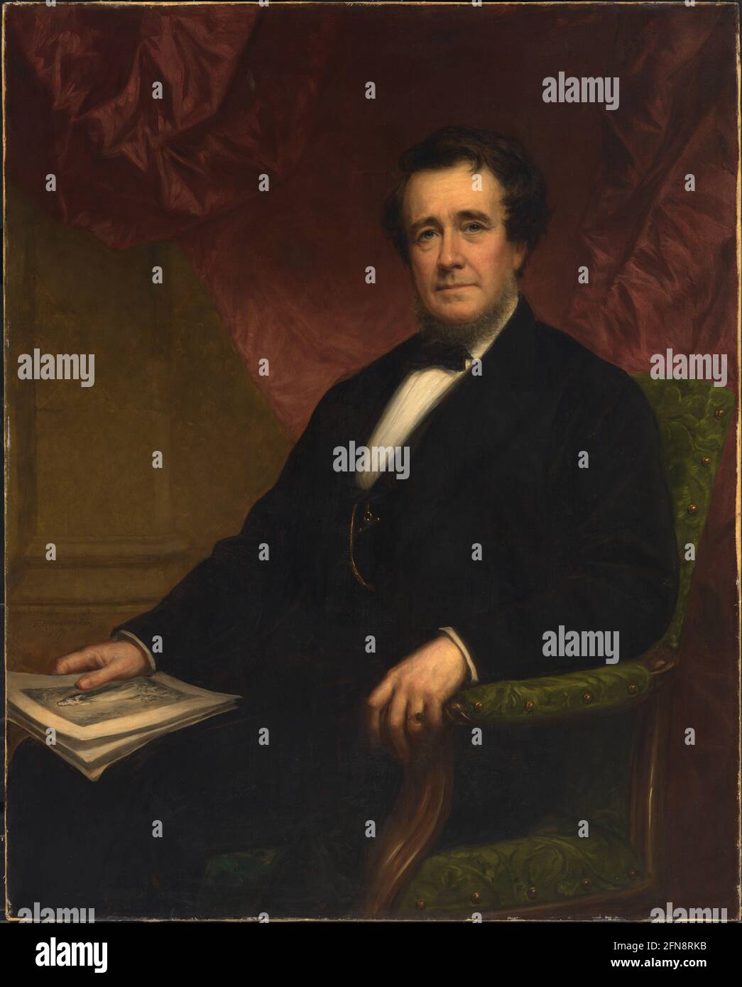 William Henry Aspinwall, 1871 Stock Photo - Alamy
