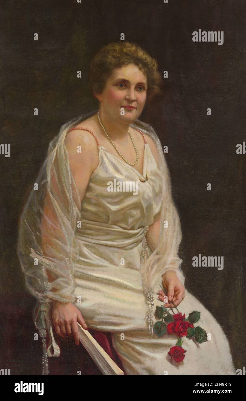 Edith Bolling Galt Wilson, 1924 Stock Photo - Alamy