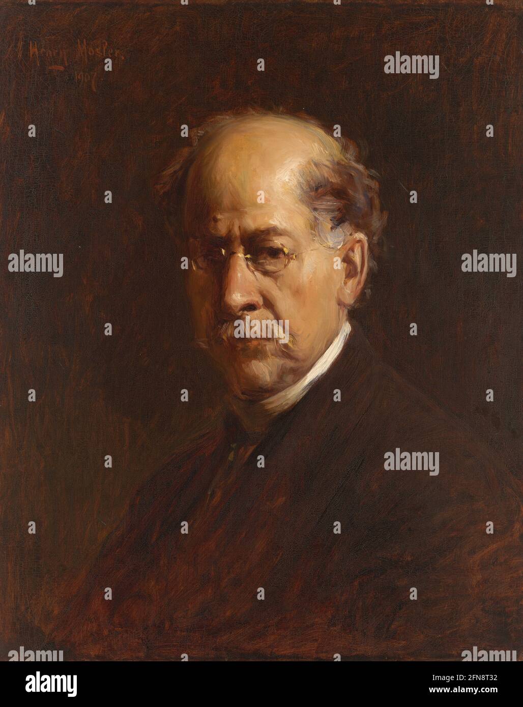 Henry Mosler Self-portrait, 1907 Stock Photo - Alamy