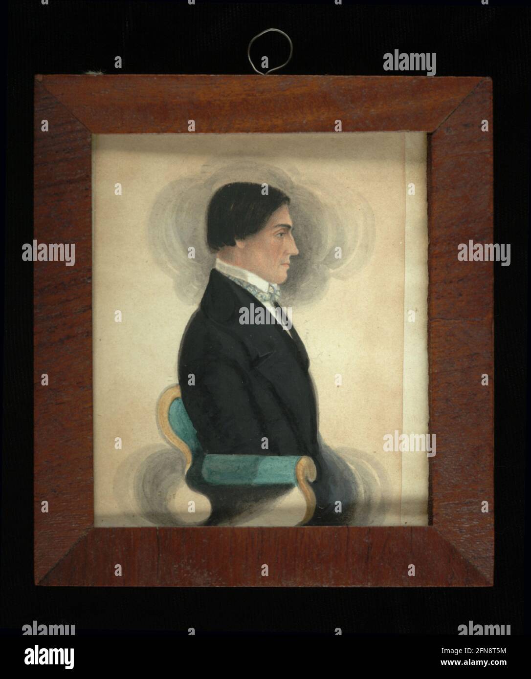 Miniature portrait 1850 hi-res stock photography and images - Alamy