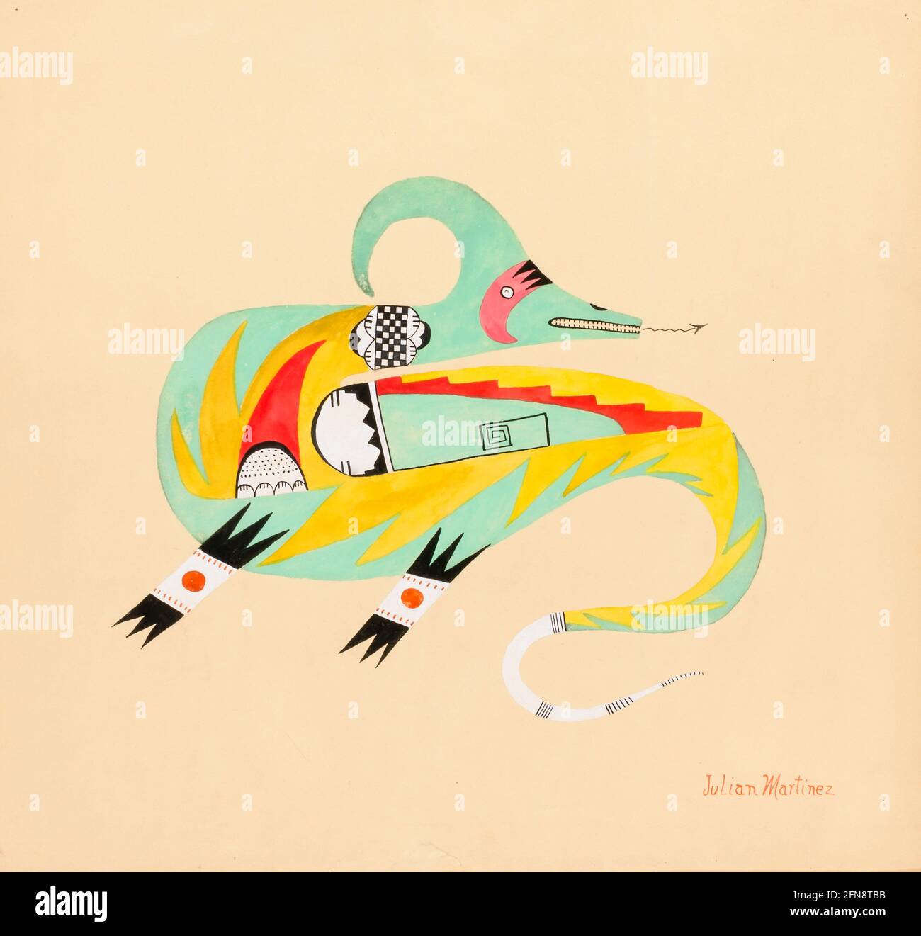 Avanyu, ca. 1923 Stock Photo - Alamy