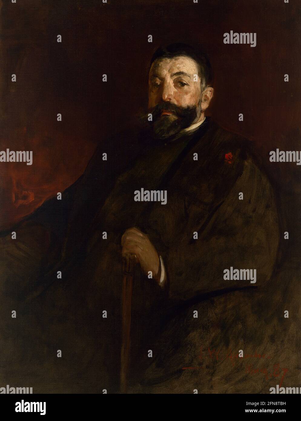 Thomas Nast, 1887 Stock Photo - Alamy