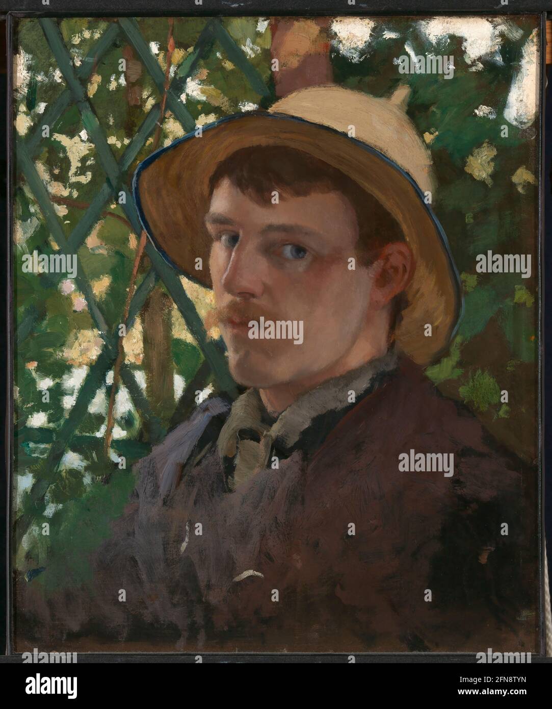 Self portrait 1876 oil on canvas hi-res stock photography and images ...