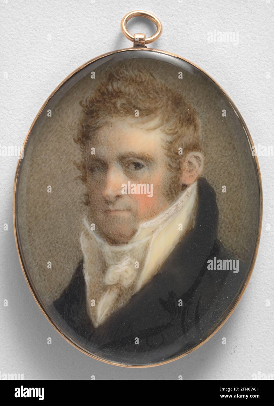 William Dunlap self-portrait, c. 1805 Stock Photo - Alamy