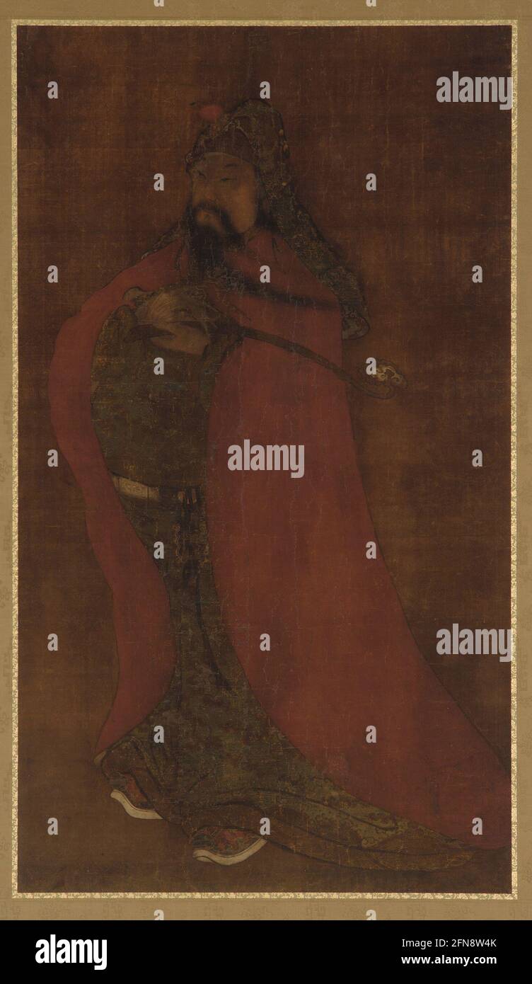 Portrait of a Han emperor, 1279-1368 Stock Photo - Alamy