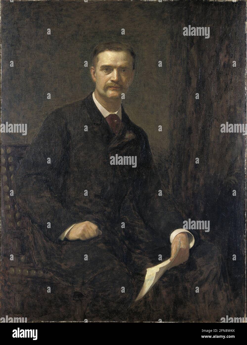 William T. Evans, 1889 Stock Photo - Alamy