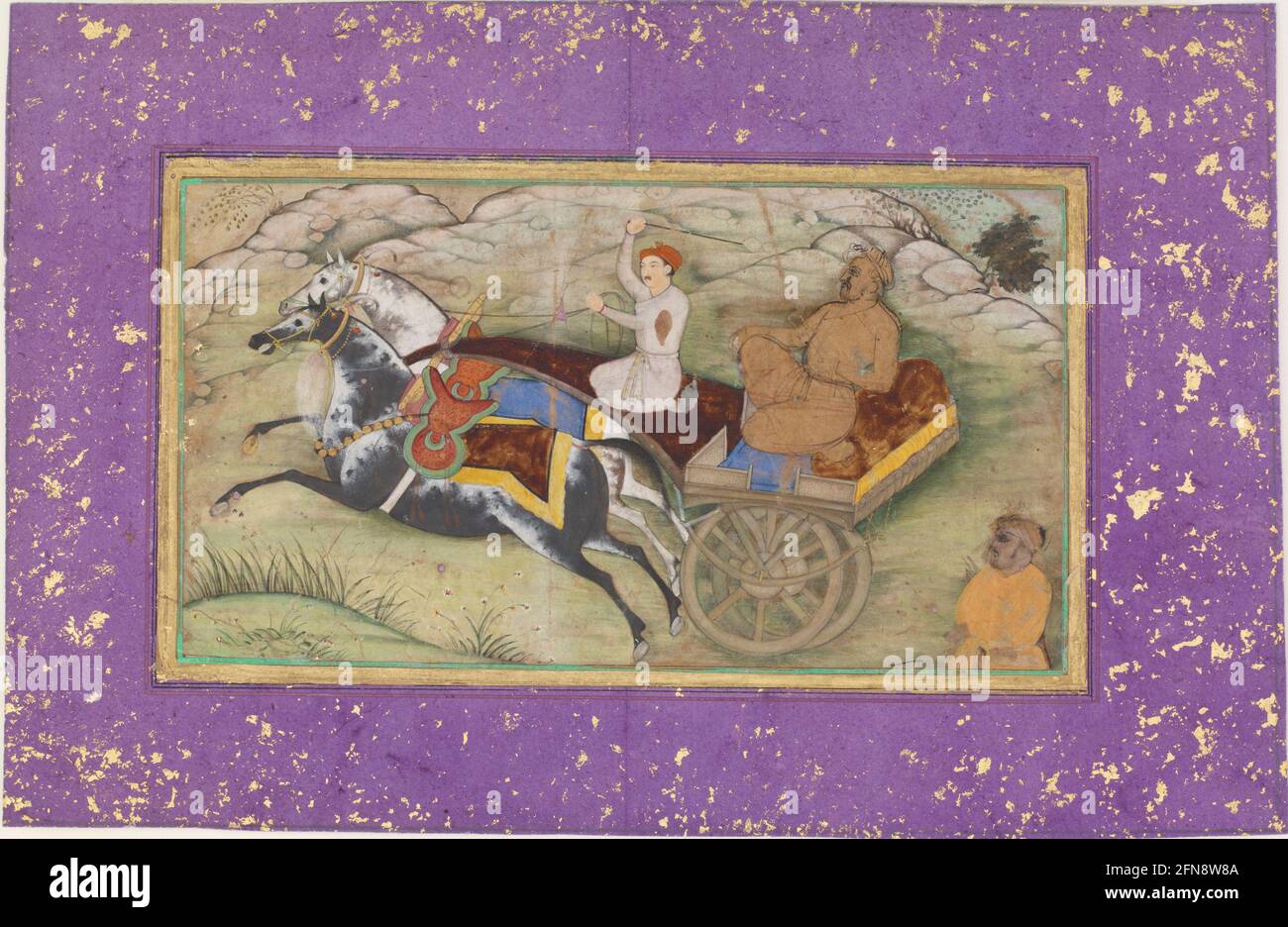 Sultan Salim in a Carriage, ca. 1603 Stock Photo - Alamy