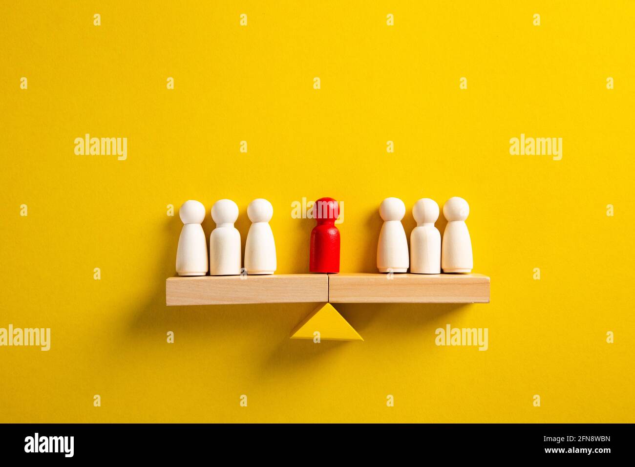 Resolving conflict between two people hi-res stock photography and ...