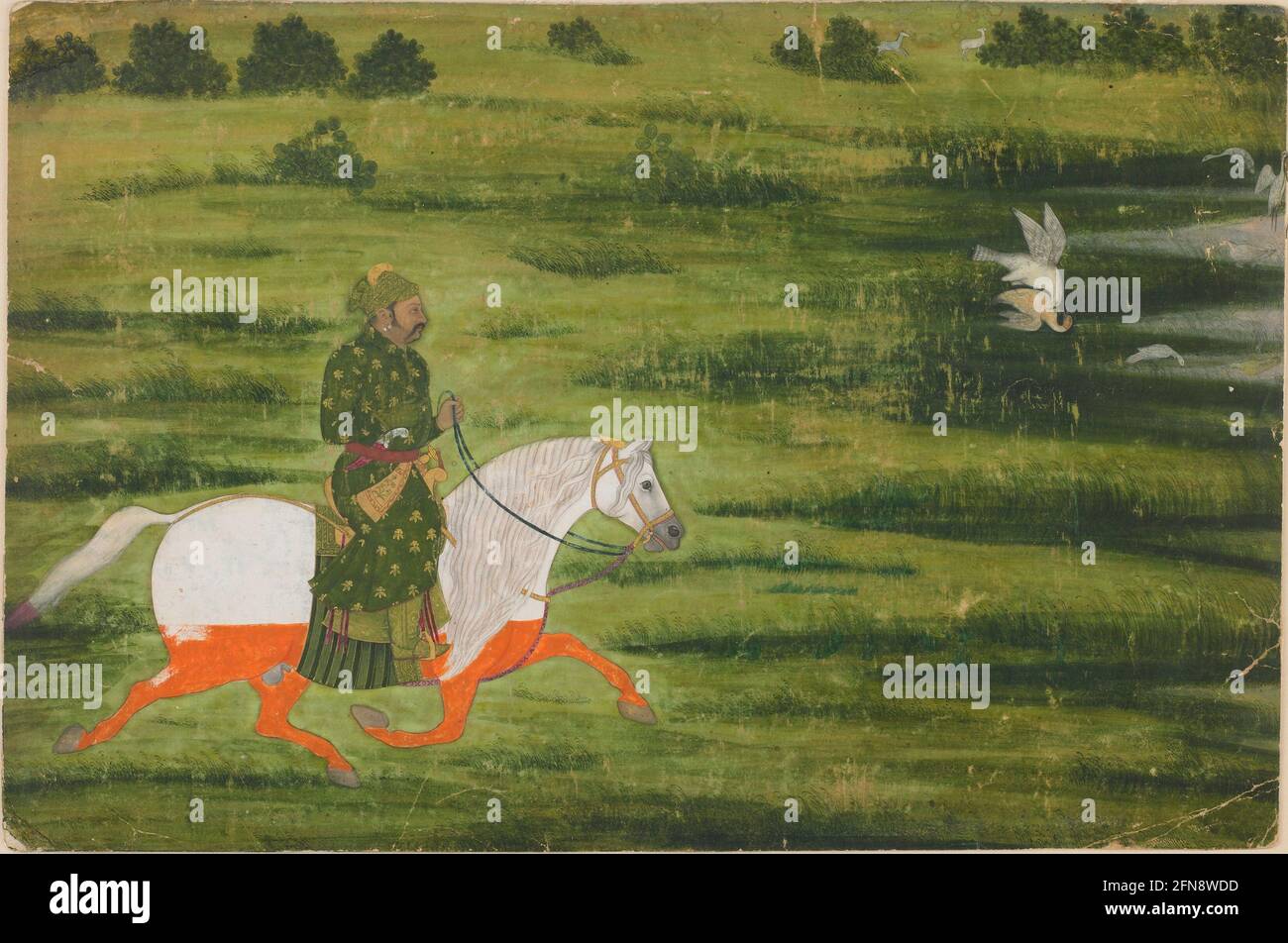 Early man hunting animals hi-res stock photography and images - Alamy