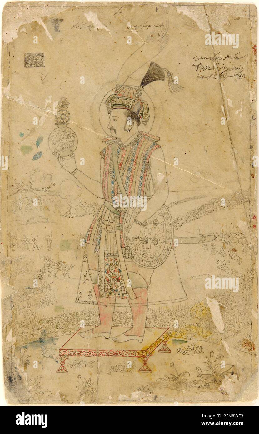Mughal Emperor Jahangir Portrait High Resolution Stock Photography and ...