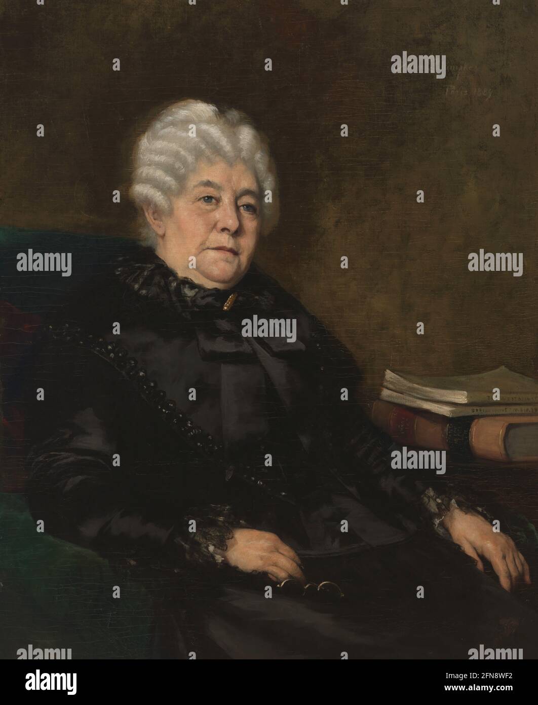 Elizabeth Cady Stanton, 1889 Stock Photo - Alamy