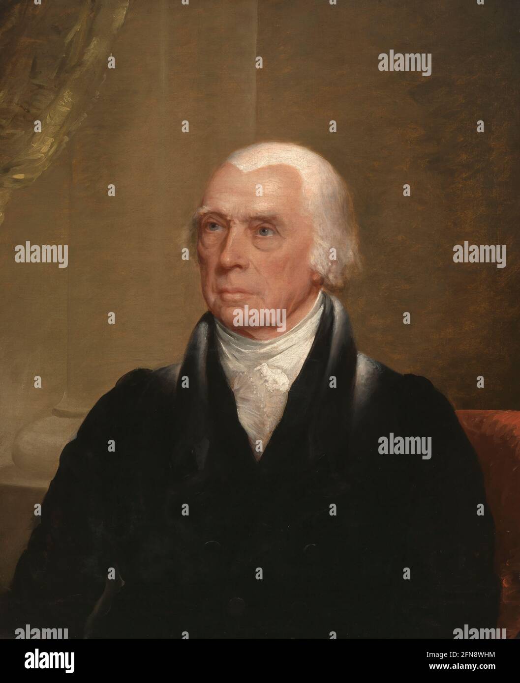 President james madison art hi-res stock photography and images - Alamy