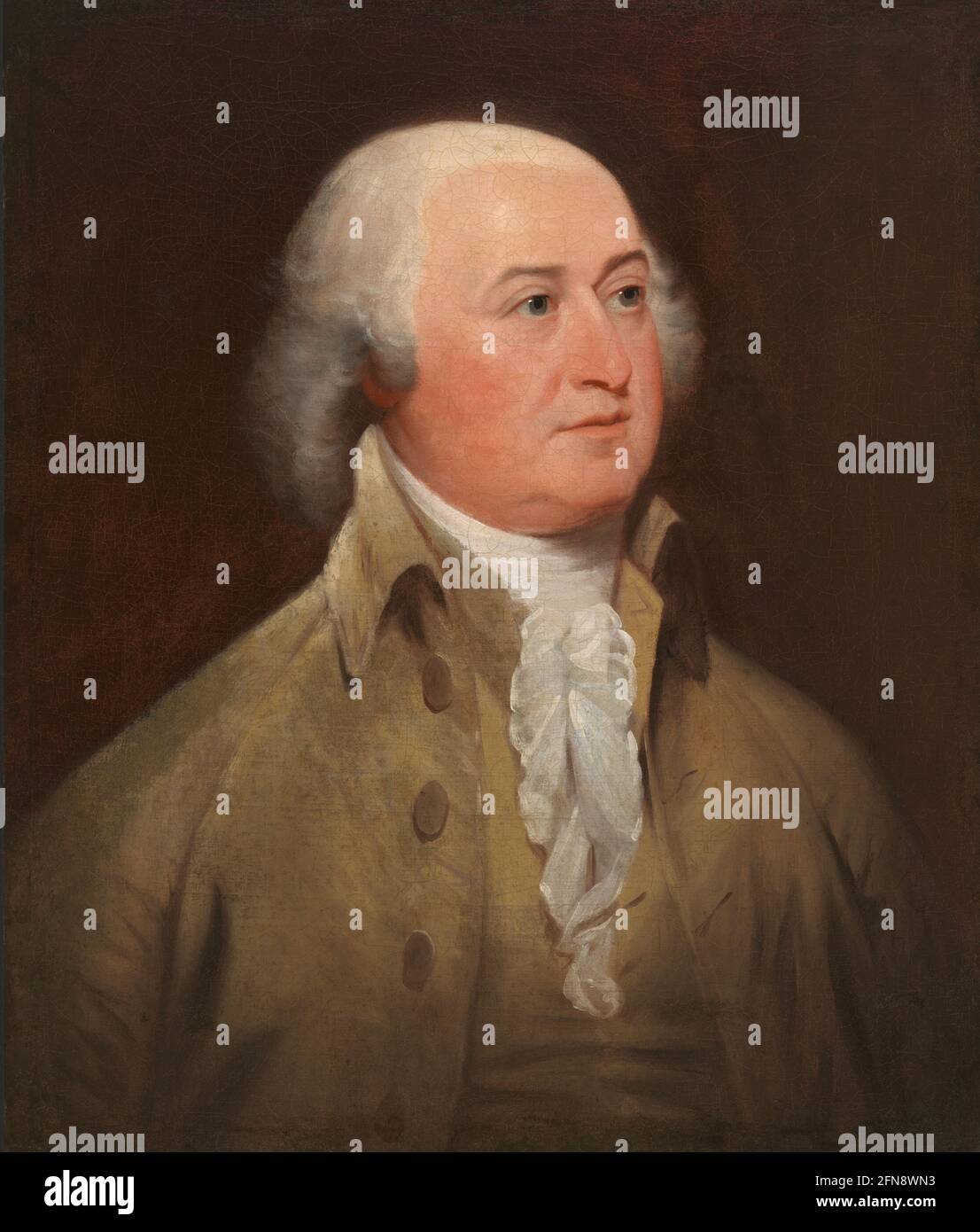 John Adams, 1793 Stock Photo - Alamy