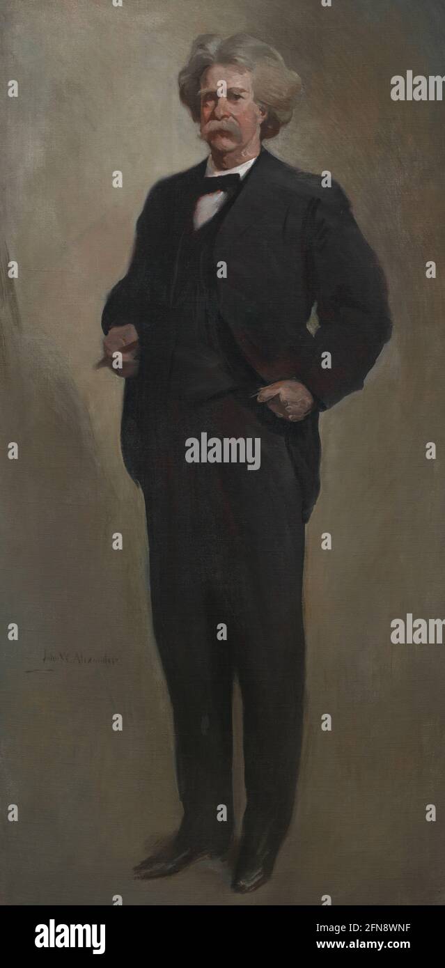 Samuel clemens painting hi-res stock photography and images - Alamy