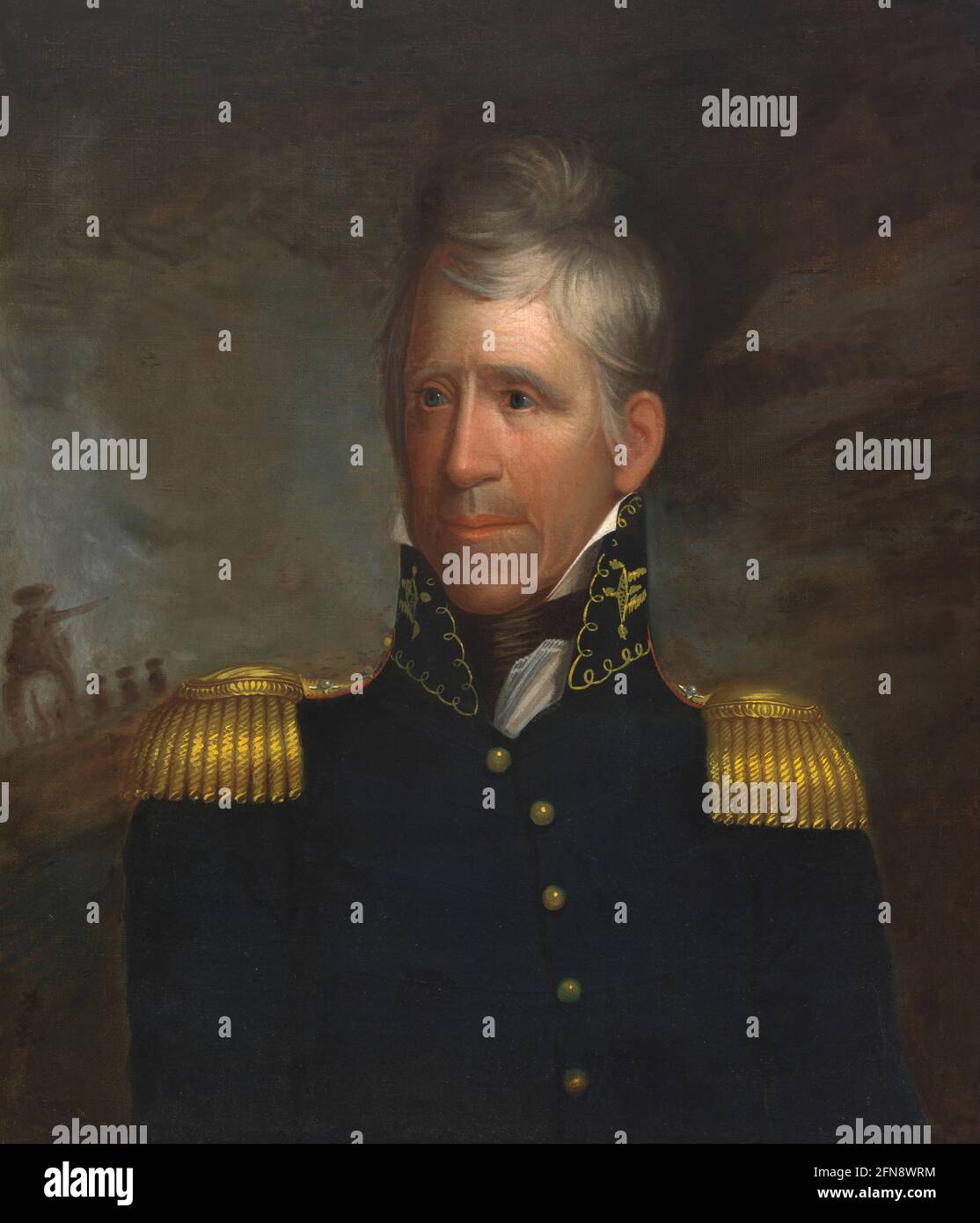 Andrew jackson portrait color hi-res stock photography and images - Alamy