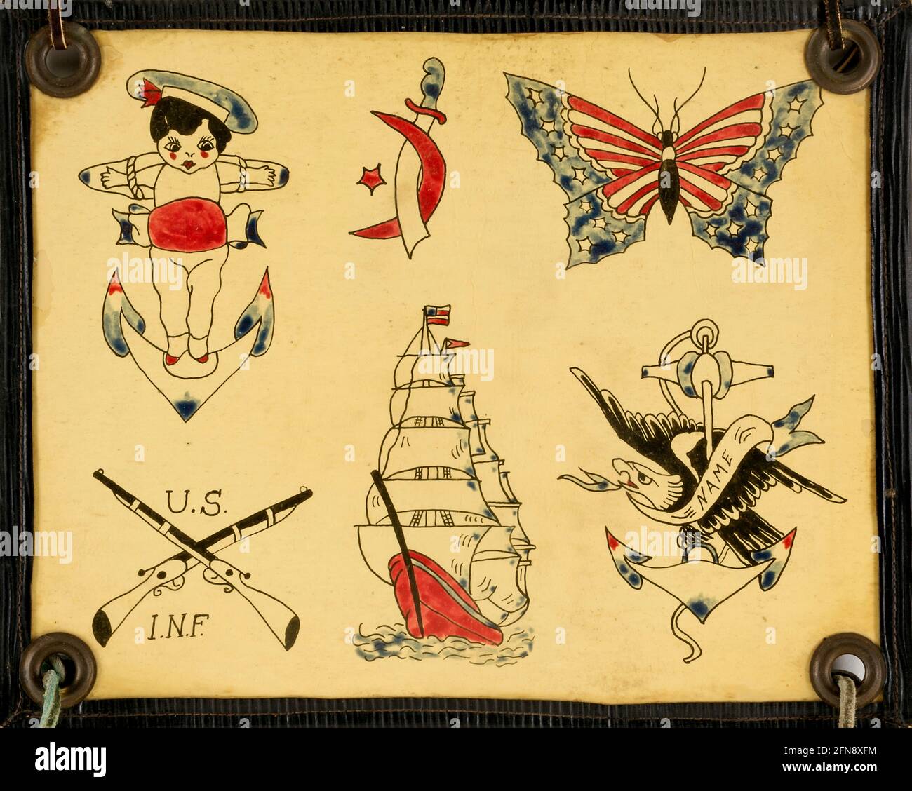 Tattoos from the 1920s - Bronctattooaus.com