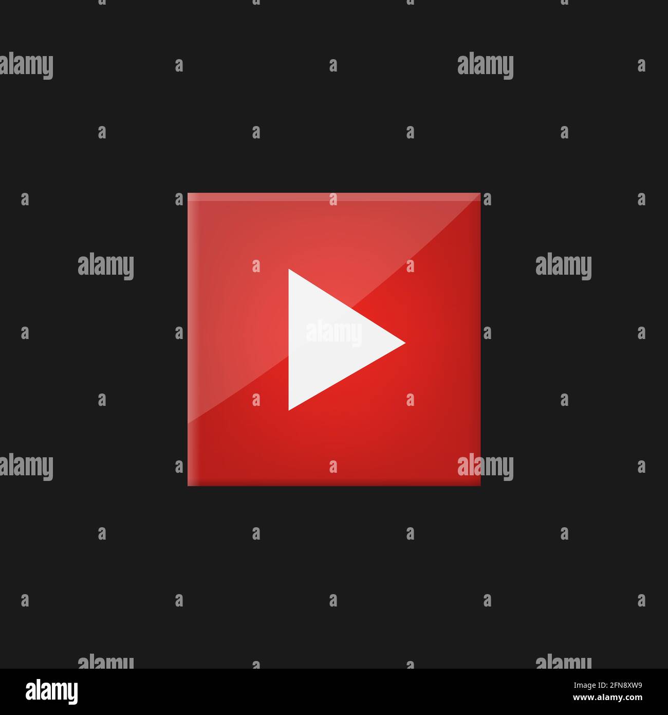 Square board flat icon hi-res stock photography and images - Alamy