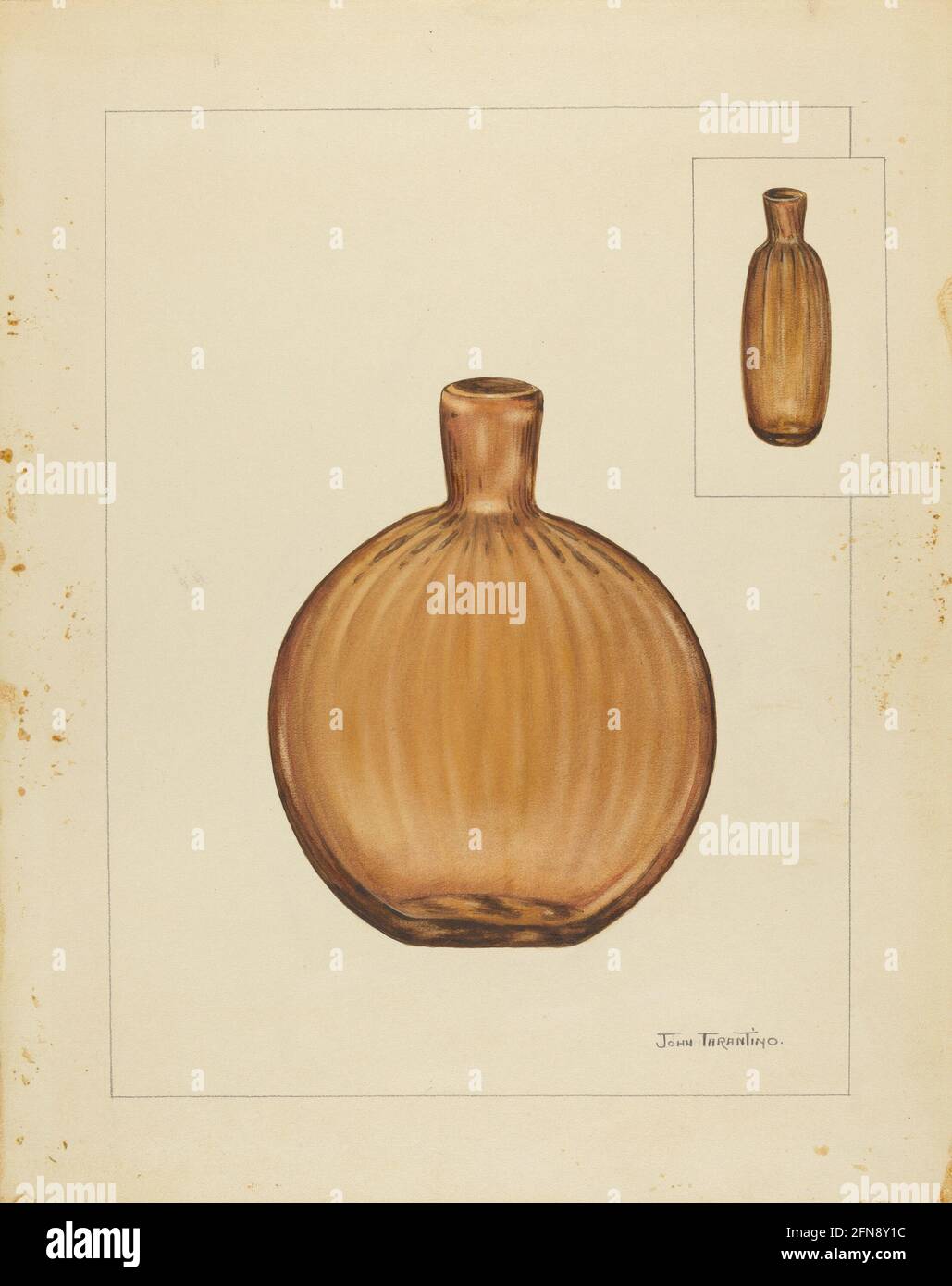 Ribbed flask hi-res stock photography and images - Alamy