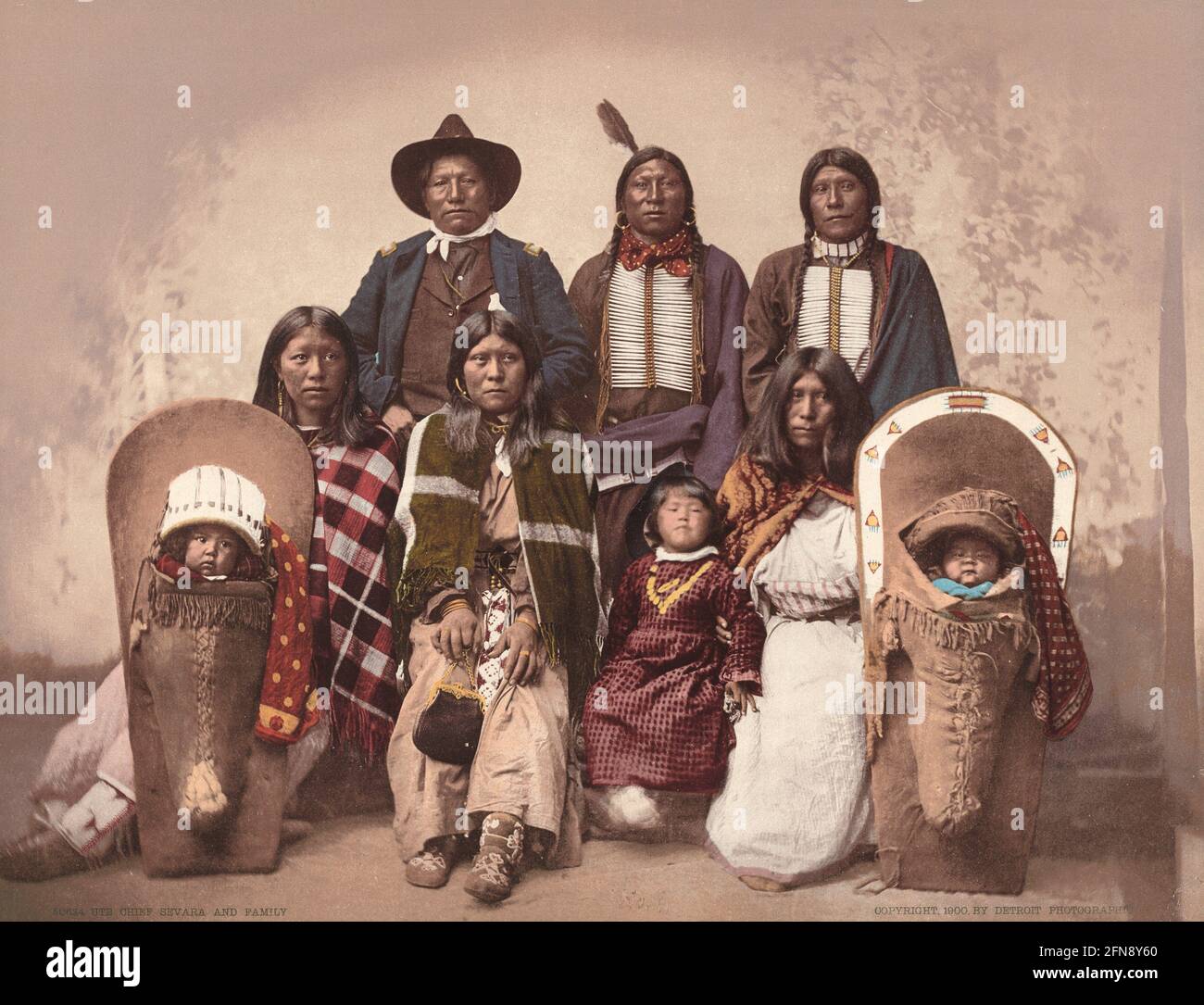 Ute indian chief hi-res stock photography and images - Alamy