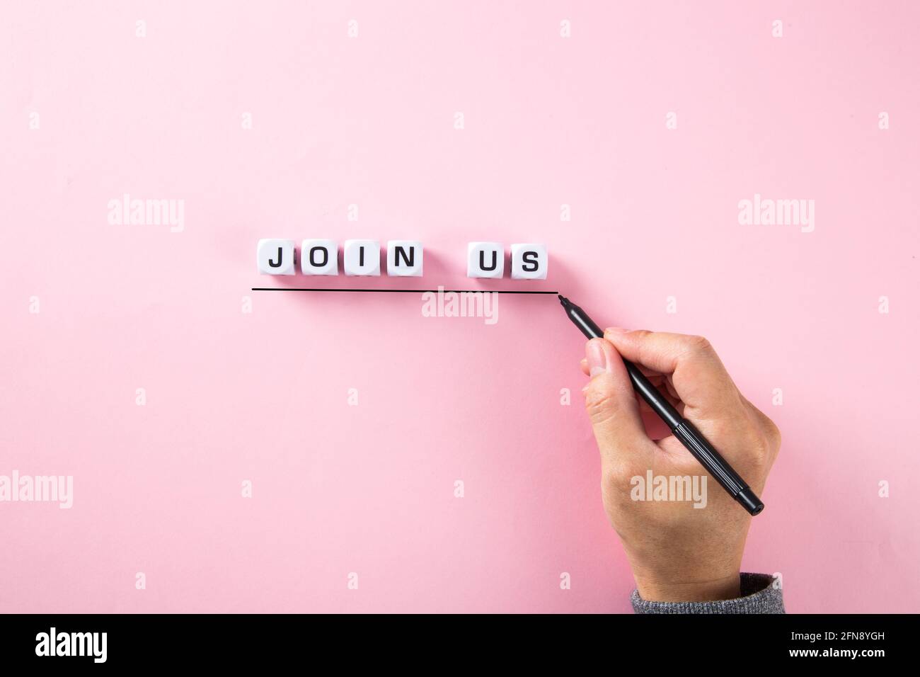 Overhead join hi-res stock photography and images - Alamy