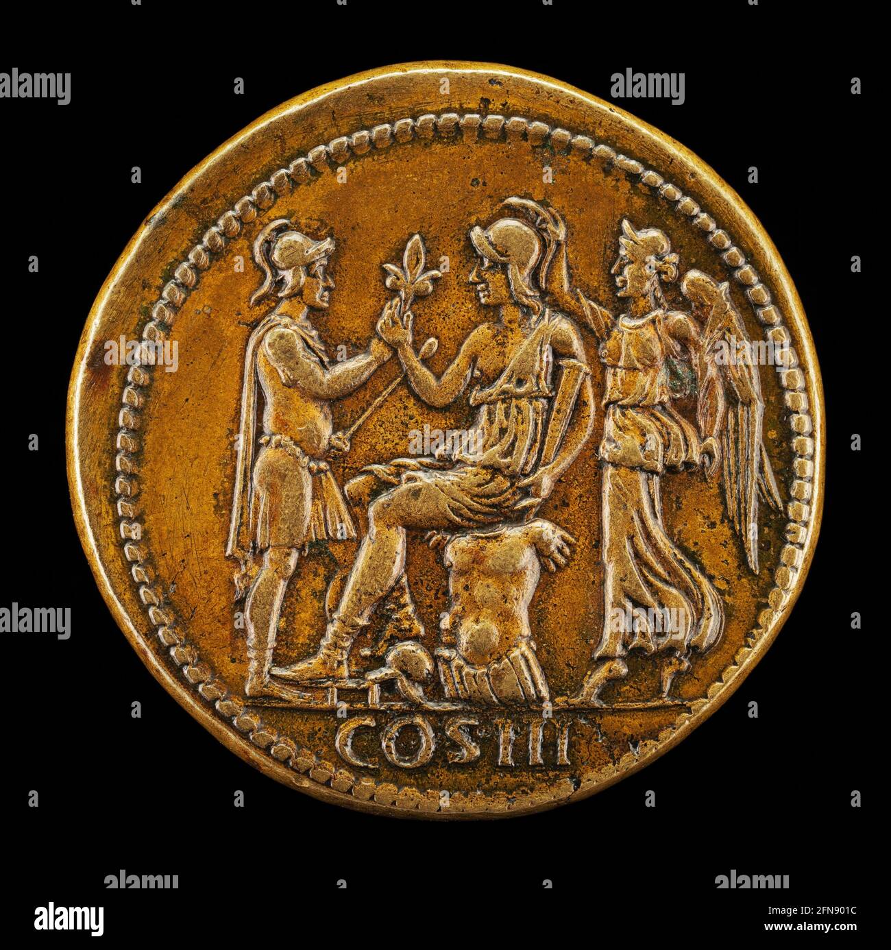 Three italian medals hi-res stock photography and images - Alamy