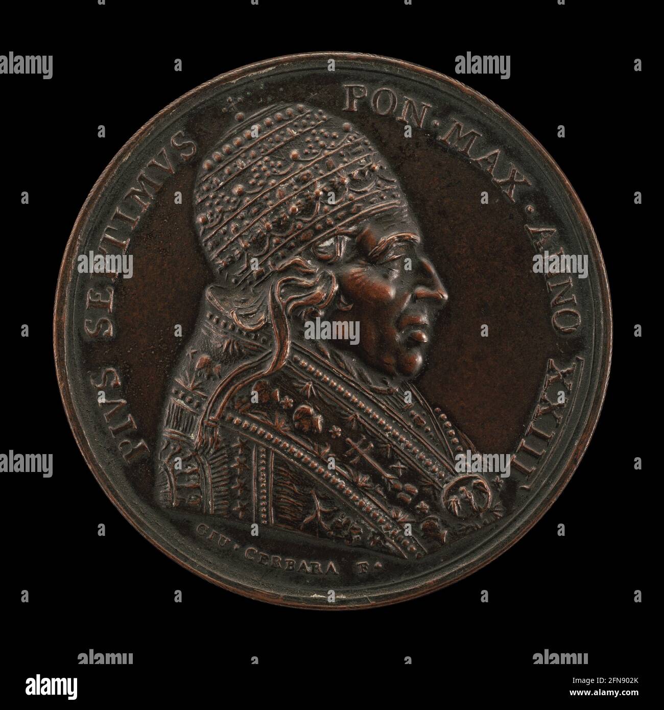 Pius vii papal tiara hi-res stock photography and images - Alamy