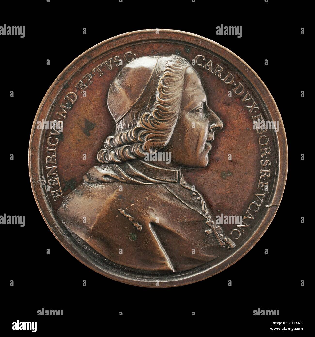 Prince Henry Stuart, 1725-1807, Cardinal of York 1747 [obverse], 1788 ...