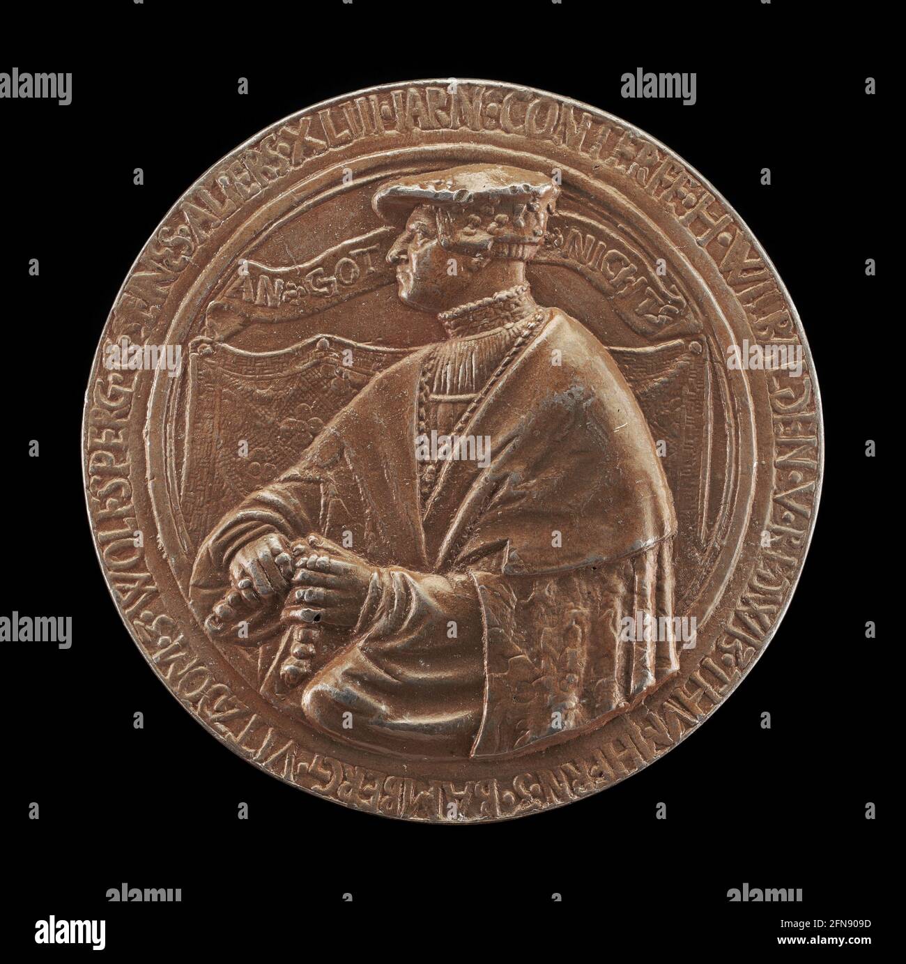 Willibald von Redwitz, 1493-1544, Canon of Bamberg [obverse], 1536 ...