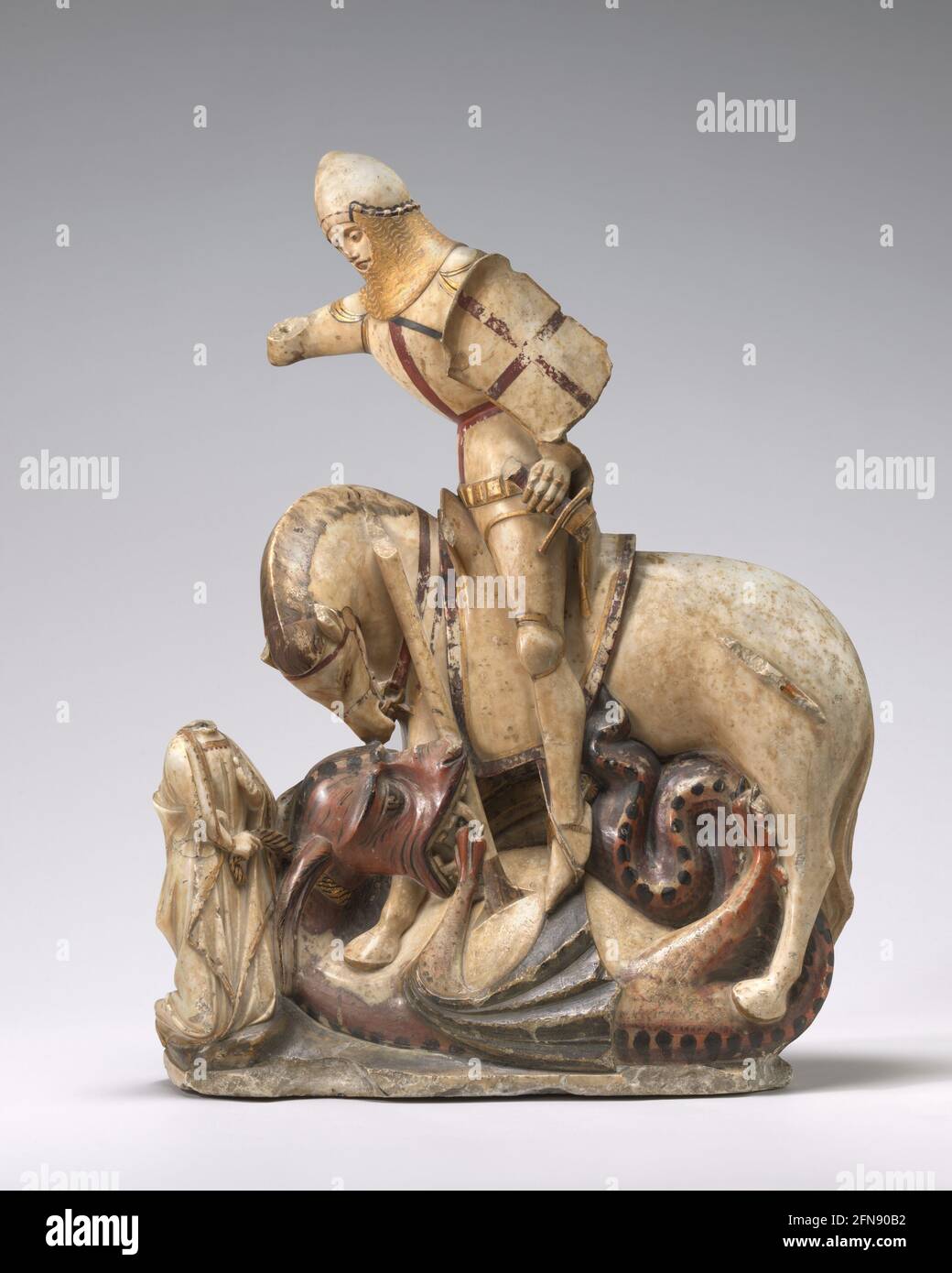 St george dragon 15th england hi-res stock photography and images - Alamy