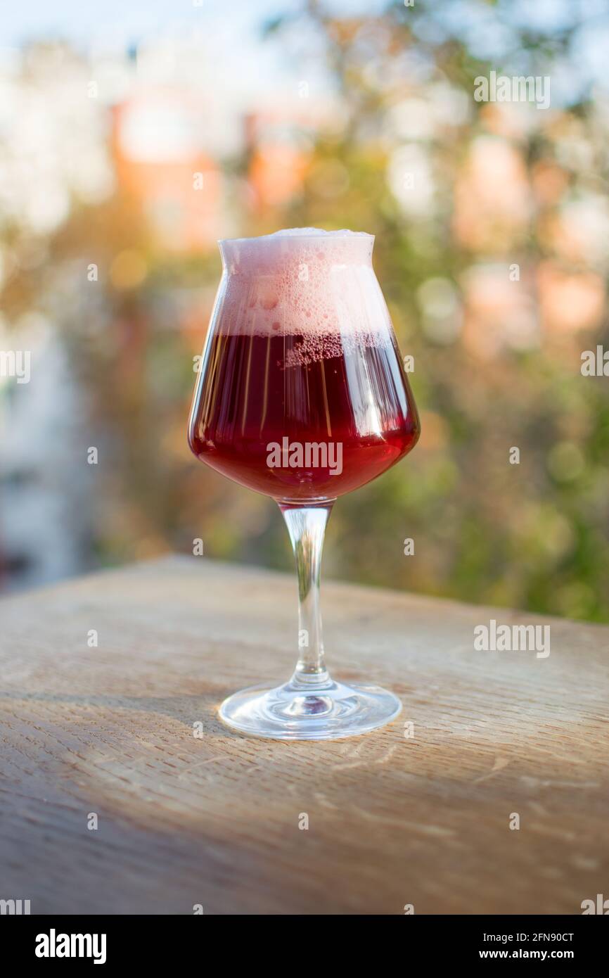 Home brewed beer Stock Photo - Alamy