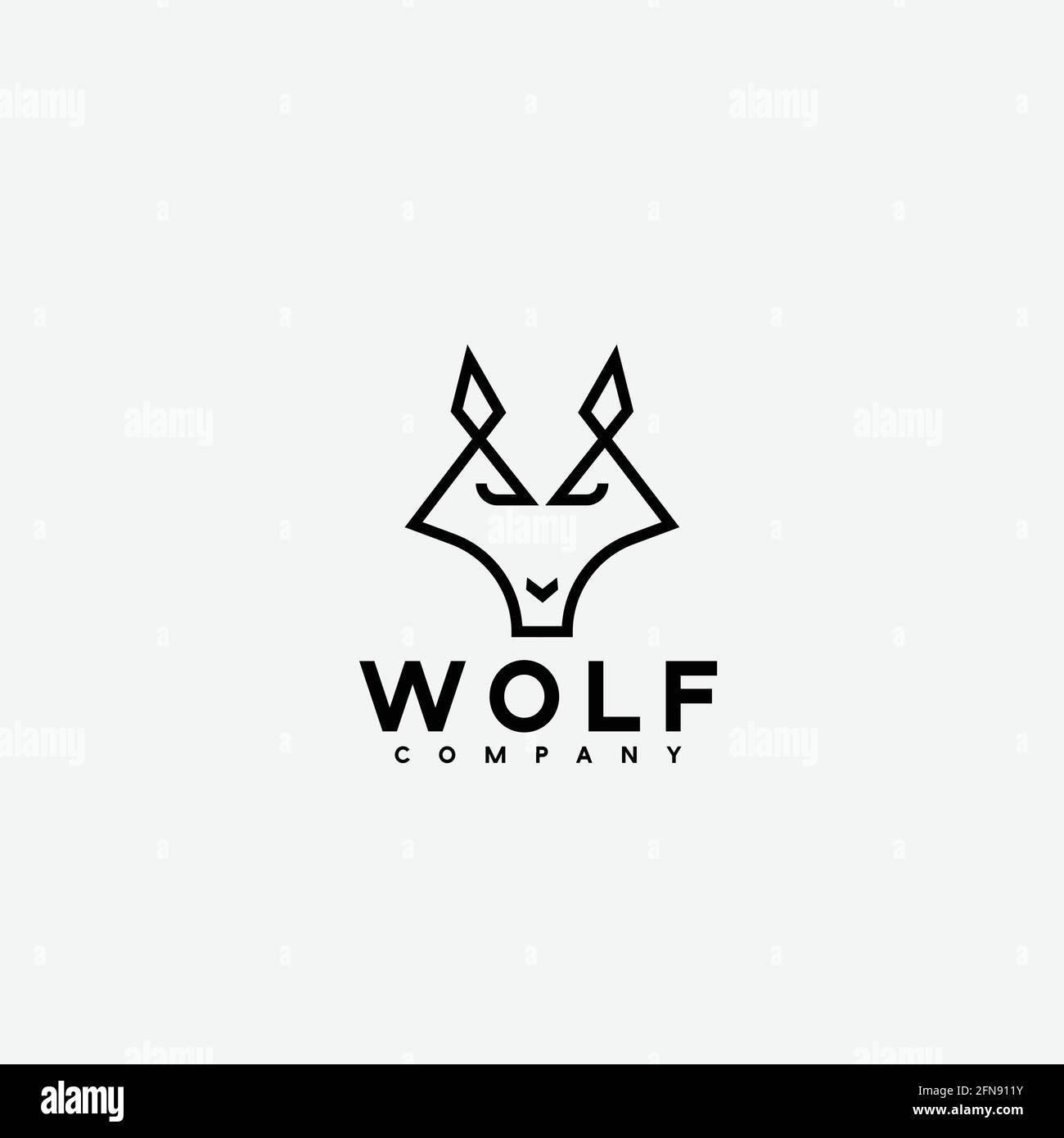 Gold wolf Black and White Stock Photos & Images - Alamy