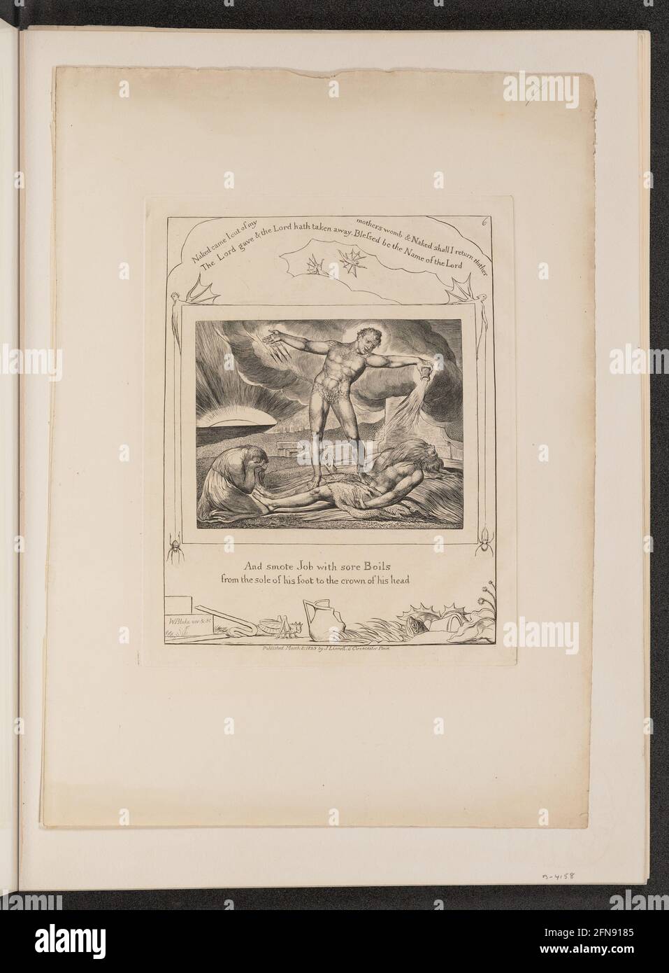 Bible book job boils hi-res stock photography and images - Alamy