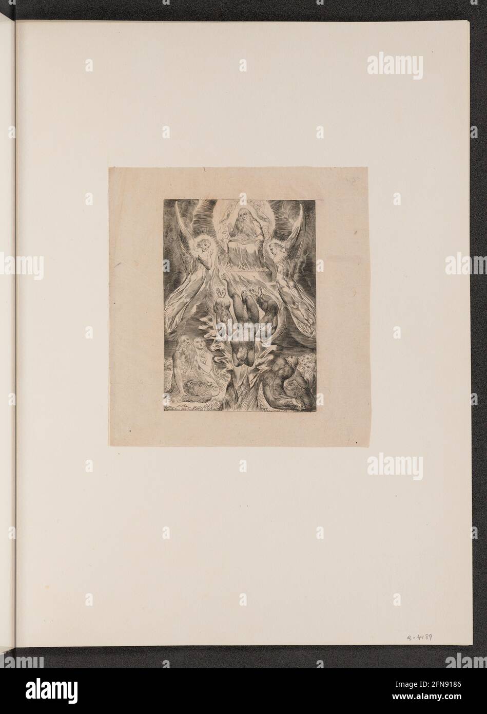 The Fall of Satan, 1825 Stock Photo - Alamy