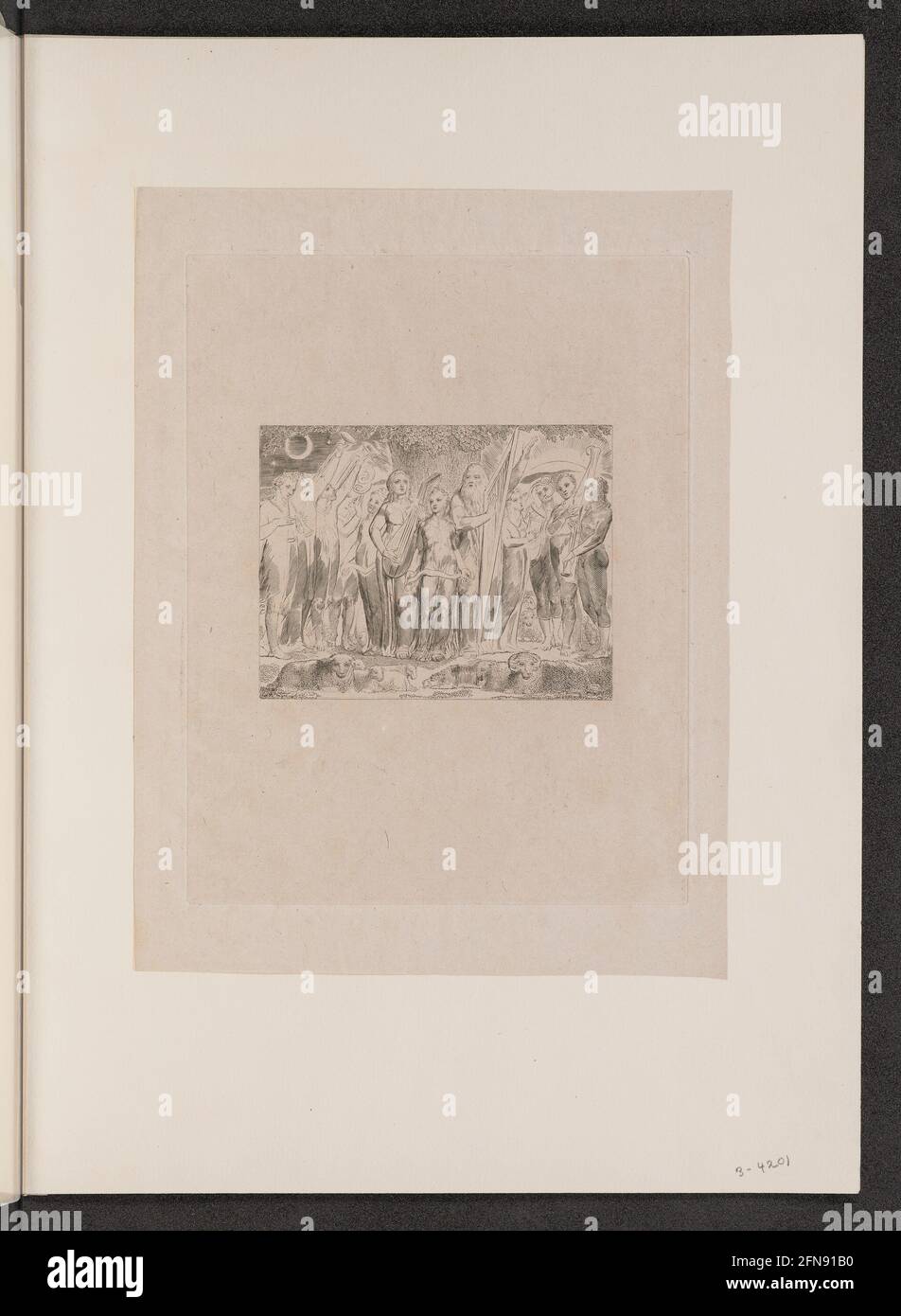 Job and His Family Restored to Prosperity, 1825 Stock Photo - Alamy