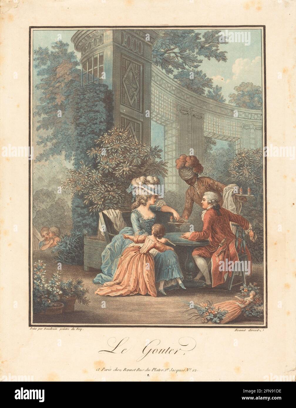 Le Gouter. [Taste] Stock Photo - Alamy