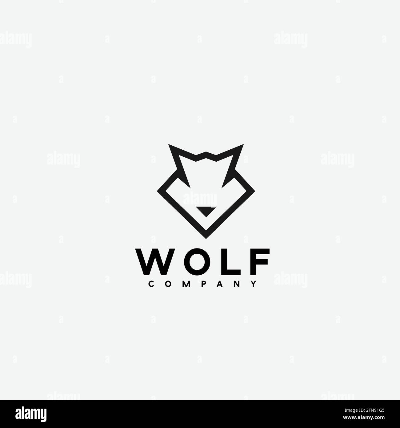 Gold wolf Black and White Stock Photos & Images - Alamy