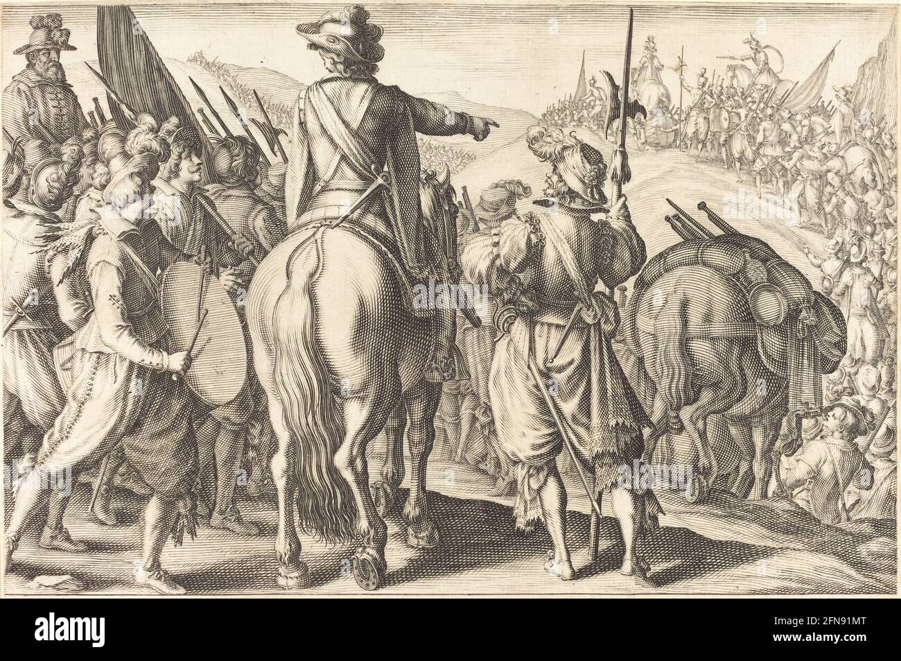 Marching army 17th century hi-res stock photography and images - Alamy