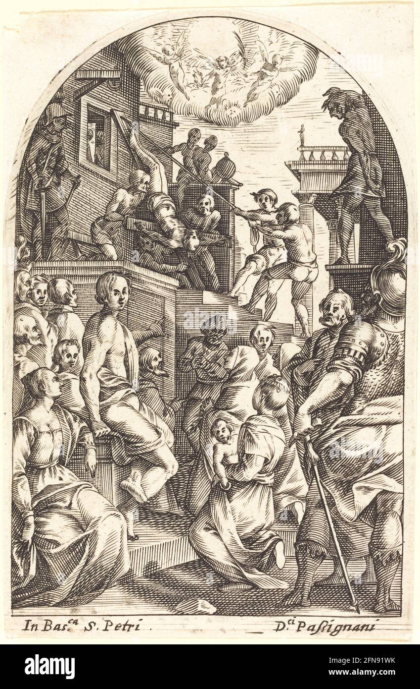 The Martyrdom of Saint Peter, 1608/1611 Stock Photo - Alamy