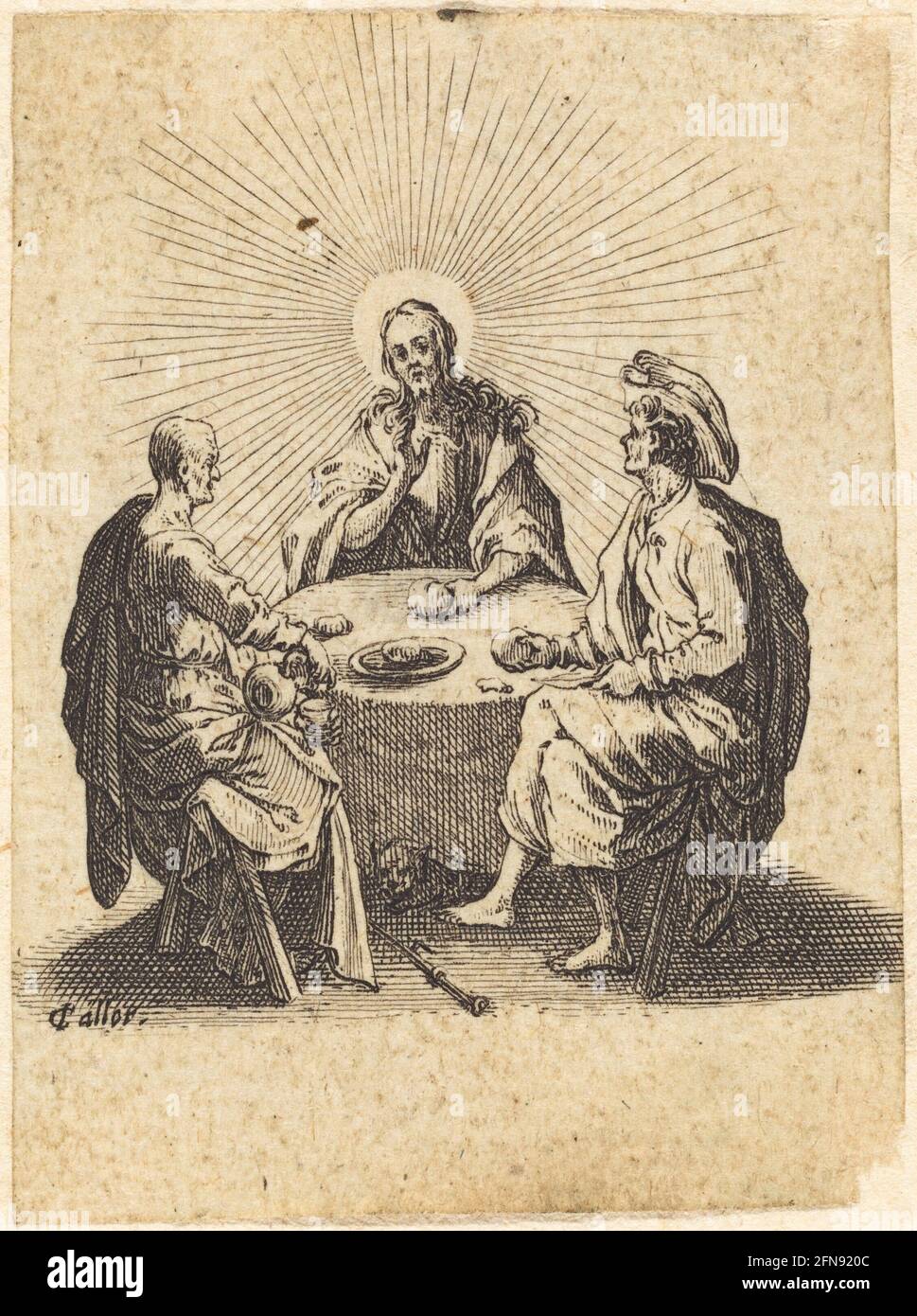 The Supper at Emmaus, 1618 Stock Photo - Alamy