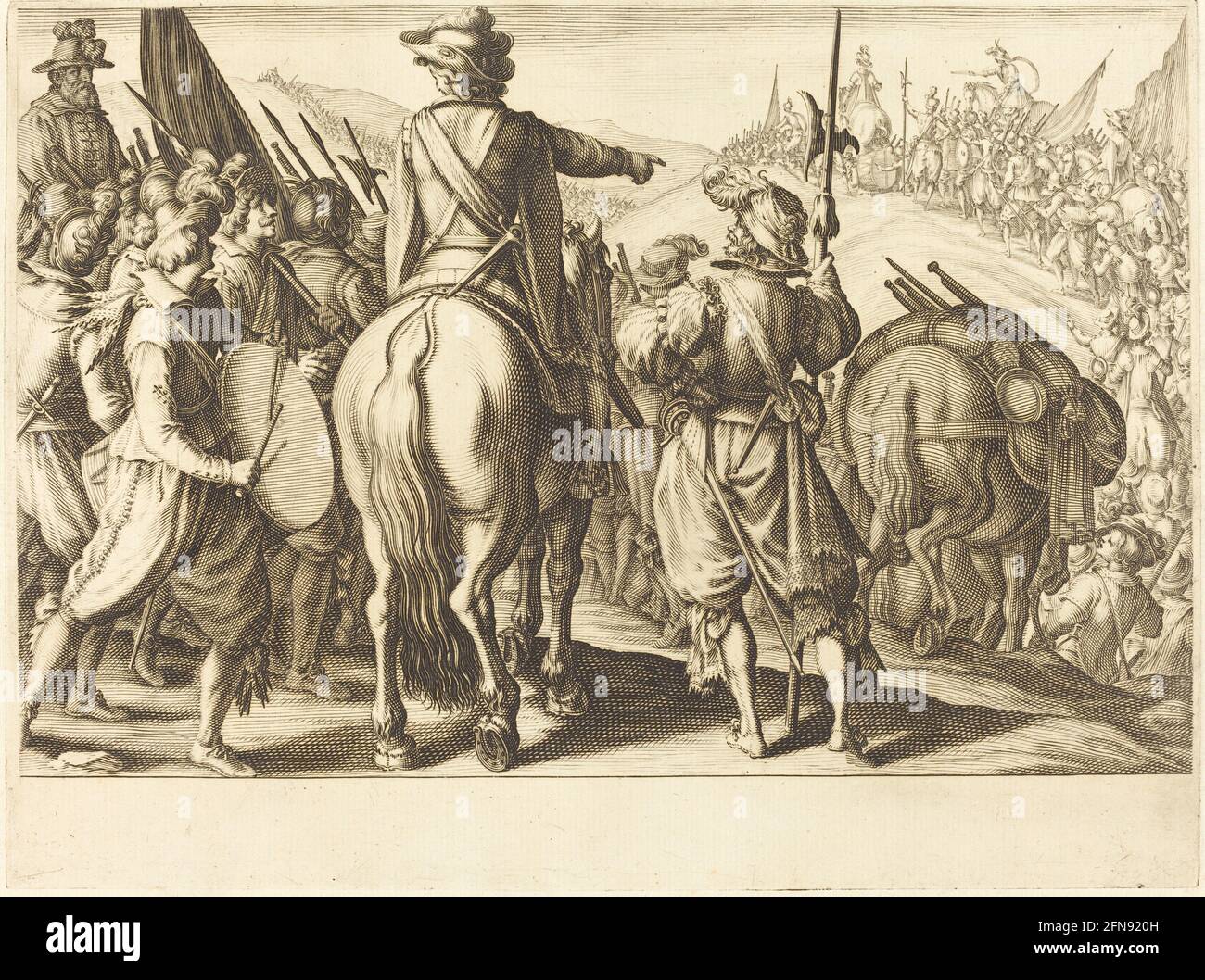 Marching army 17th century hi-res stock photography and images - Alamy